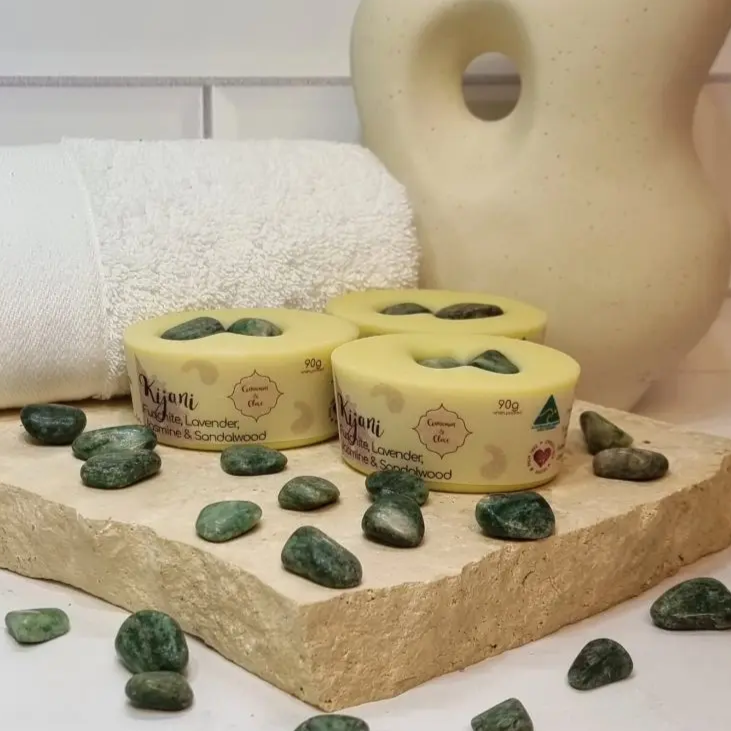 'Kijani' Handmade Natural Crystal Soap